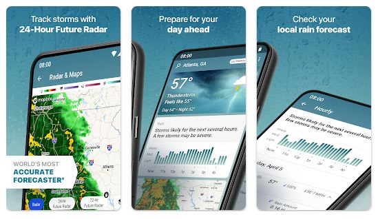 Top 10 Best Most Accurate Weather Apps 2024: Free & Paid